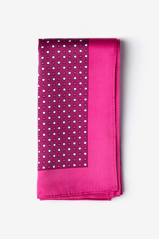 Sammy Pink Pocket Square – Bridge + Root